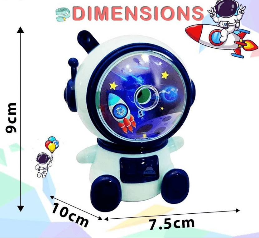 Astronaut Space Theme Sharpner For kids Return Gift School stationery